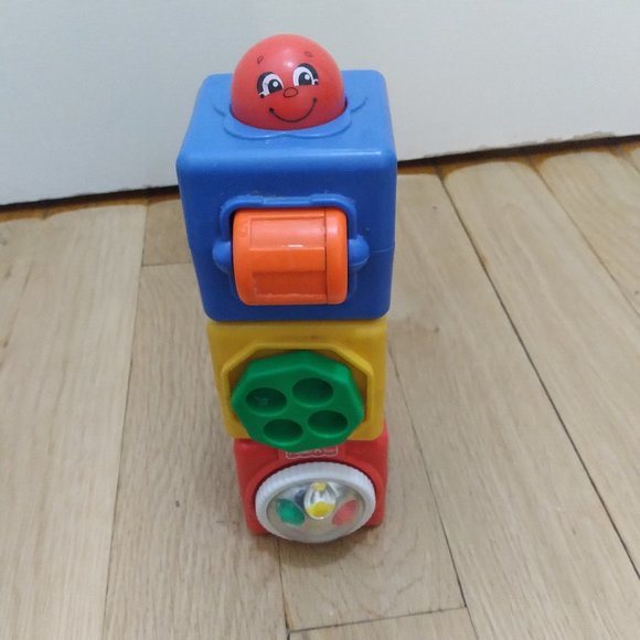 Fisher-Price | Toys | Fisher Price Stacking Action Abc Blocks | Poshmark